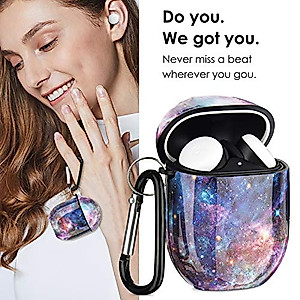VISOOM Case Compatible with Google Pixel Buds 2 Case - Hard IMD Scratch Shock Resistant Pixel Buds 2 Protective Case Skin Cover (Starry Sky)