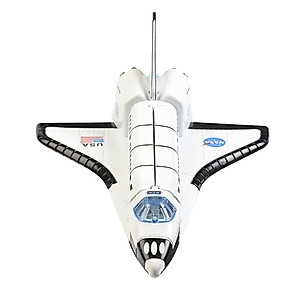 Aeromax Pull Back Space Shuttle, Boxed Die Cast, White