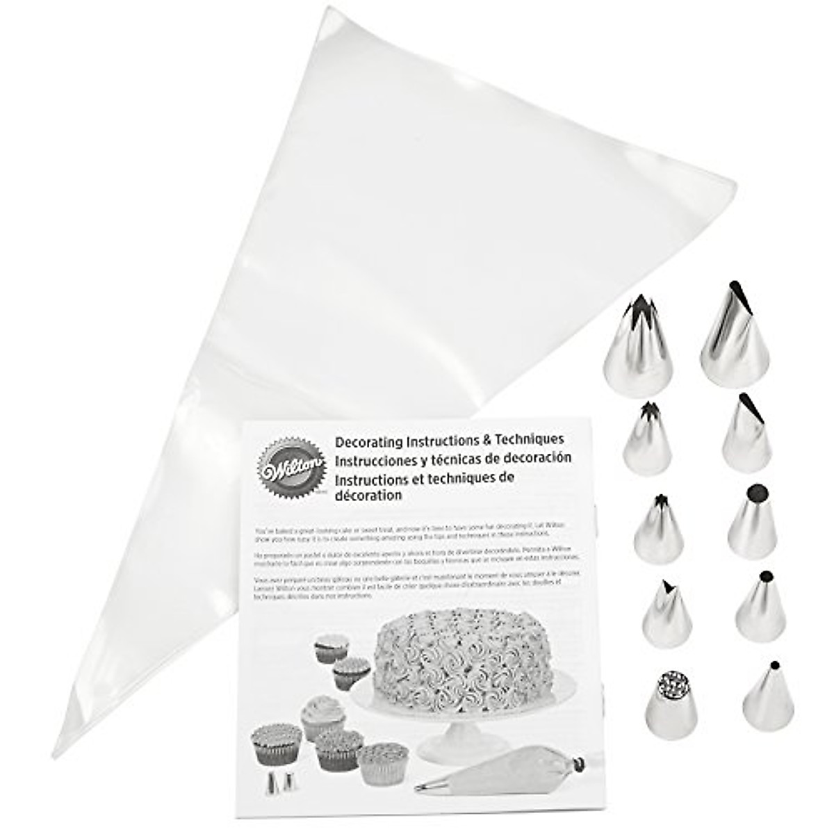 Wilton Beginning Buttercream Decorating Set, 20-Piece Cake Decorating Kit