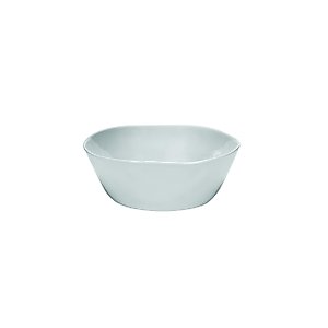 American Metalcraft CBL78CL Round Melamine Serving Bowl, Crave Collection, Cloud, 78-Ounces