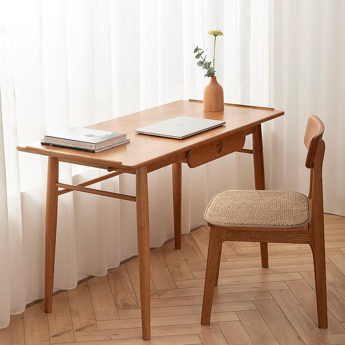 BSAOUTZ Seat Cushions for Dining Chair 4 Pack, 16×16 Kitchen Chair Cushions, Non Slip Washable Chair Pad for Kitchen Chair, Rocking Chair, Outdoor Chair, 16x16 Taupe