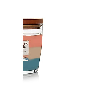 Nature's Wick Pink Coral Trio Scented Candle, 18 ounces