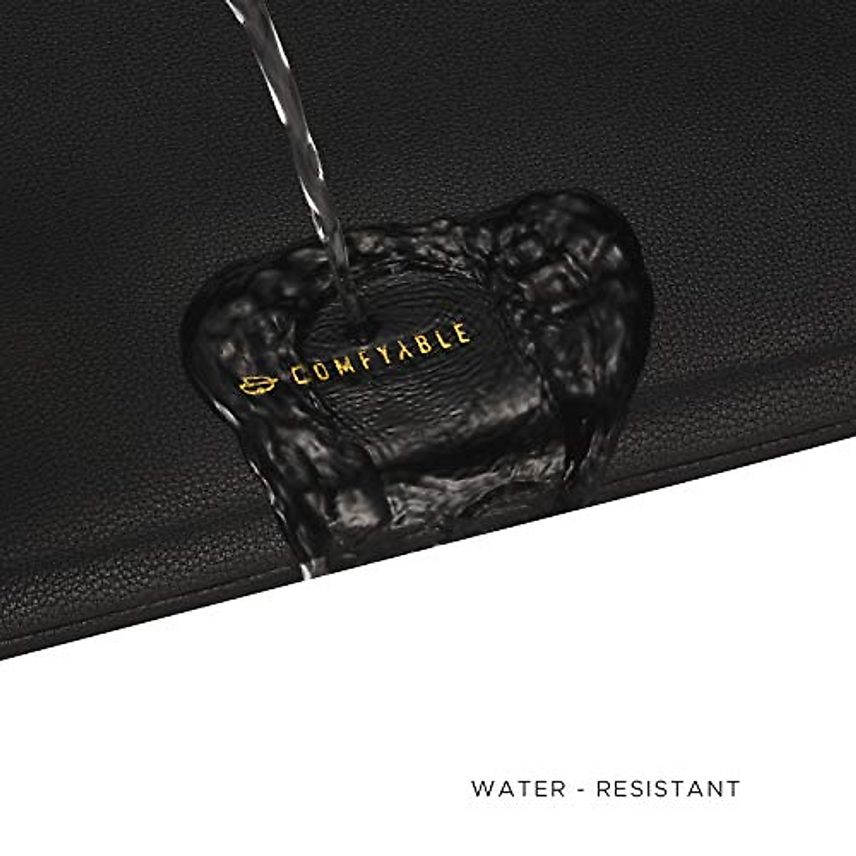 Comfyable Slim Protective Laptop Sleeve 13-13.3 inch Compatible with MacBook Pro 14-in M2 Pro/Max 2023 & M1 2021 A2442, 13 inch MacBook Pro & MacBook Air, PU Leather Bag Case for Mac, Pebbled Black