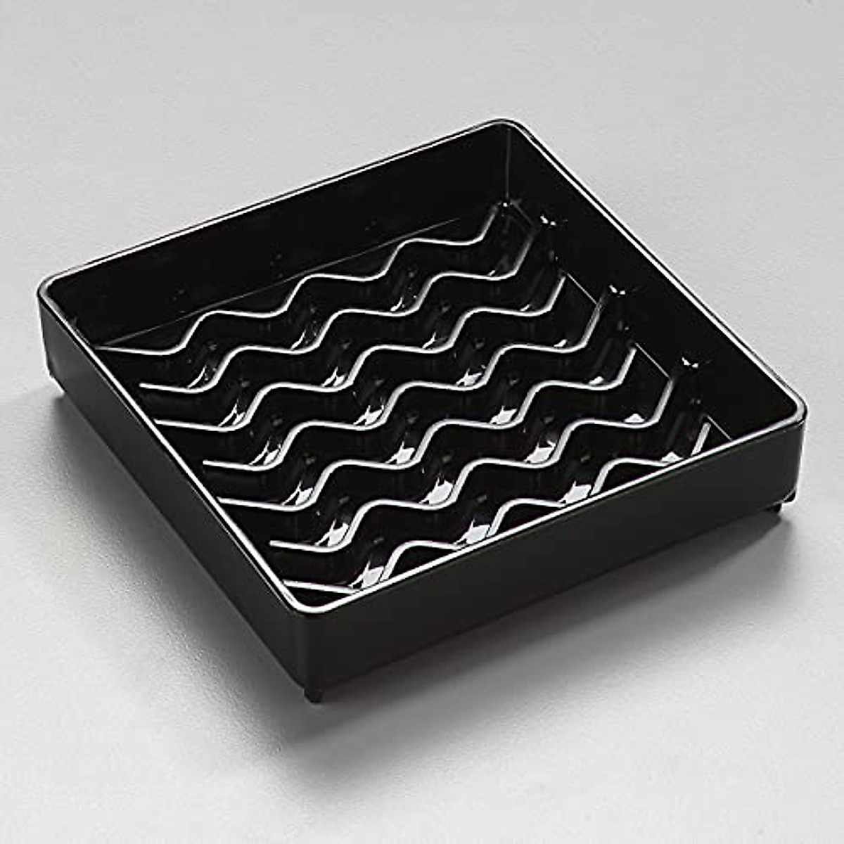 Carlisle FoodService Products 1102003 Square Drip Tray, San, Black