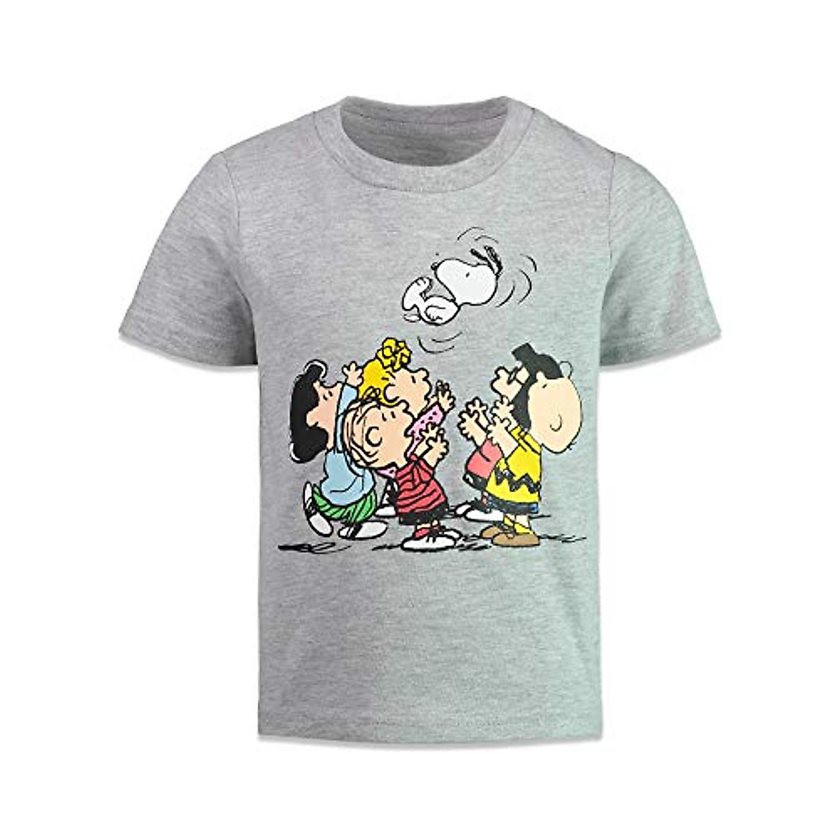 Peanuts Snoopy Charlie Brown Woodstock Toddler Boys T-Shirts 4 Pack 5T