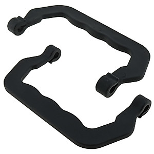 LUORNG 6pcs Pet Cage Crate Handle for Squirrel Hedgehog Rabbit Chinchilla Hamster, 4.3x2.36 Inches