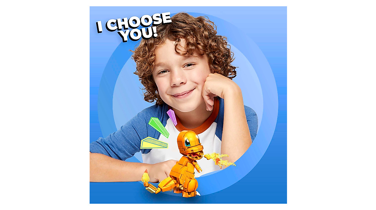 Build Your Own Charmander with MEGA Toys
