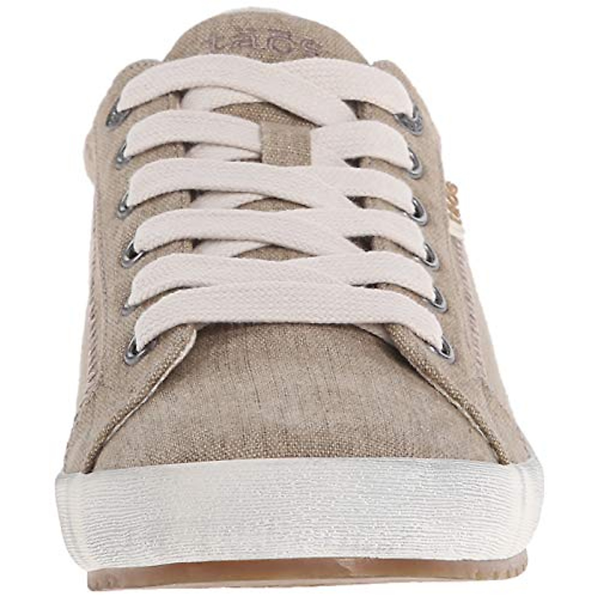 Taos Footwear Women's Star Canvas Sneaker - Style and Comfort Khaki Wash 8.5 M US