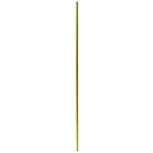 JANDORF Specialty Hardware 60165 30" 1/8IP Brass lamp Pipe
