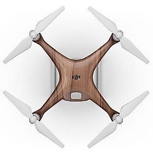 Design Skinz Design Skinz Smooth-Grained Wooden Plank Full-Body Wrap Decal Skin-Kit Compatible with The Drone DJI Inspire 2