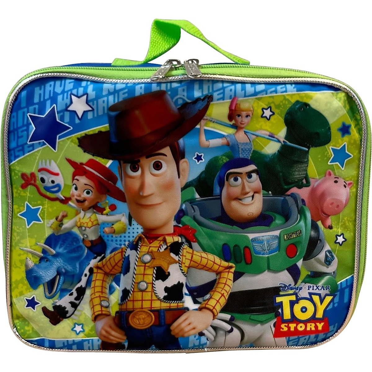 Ruz Group Kid's Licensed 16 Inch Backpack With Removable Lunch Box Set (Toy story)