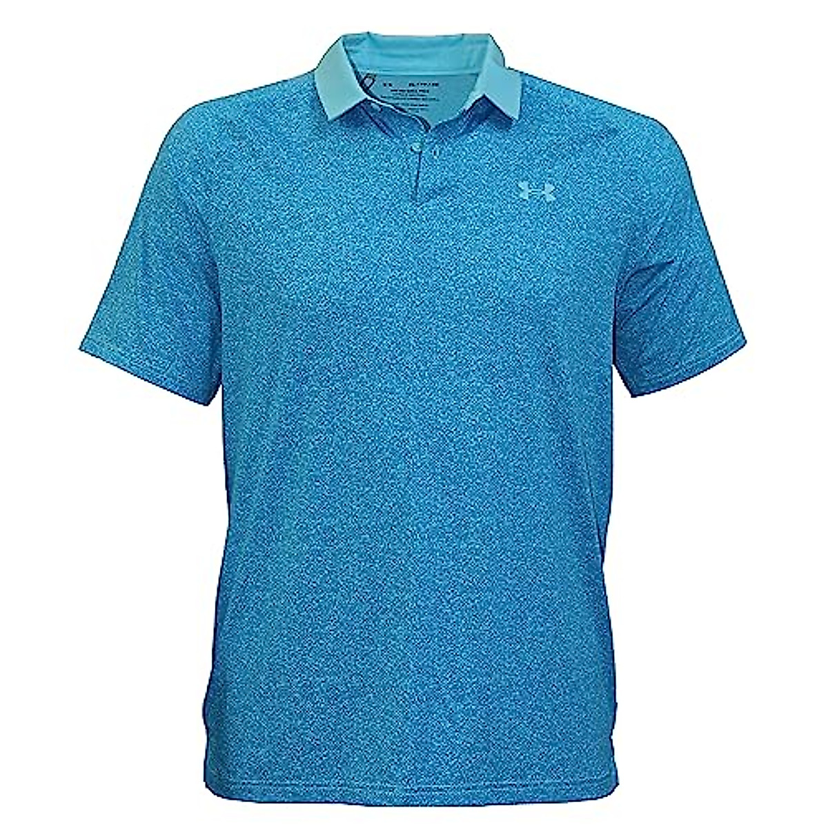 Under Armour Men's UA Iso Chill Heather Polo 1377294 (as1, Alpha, xx_l, Regular, Regular, Capri 419)