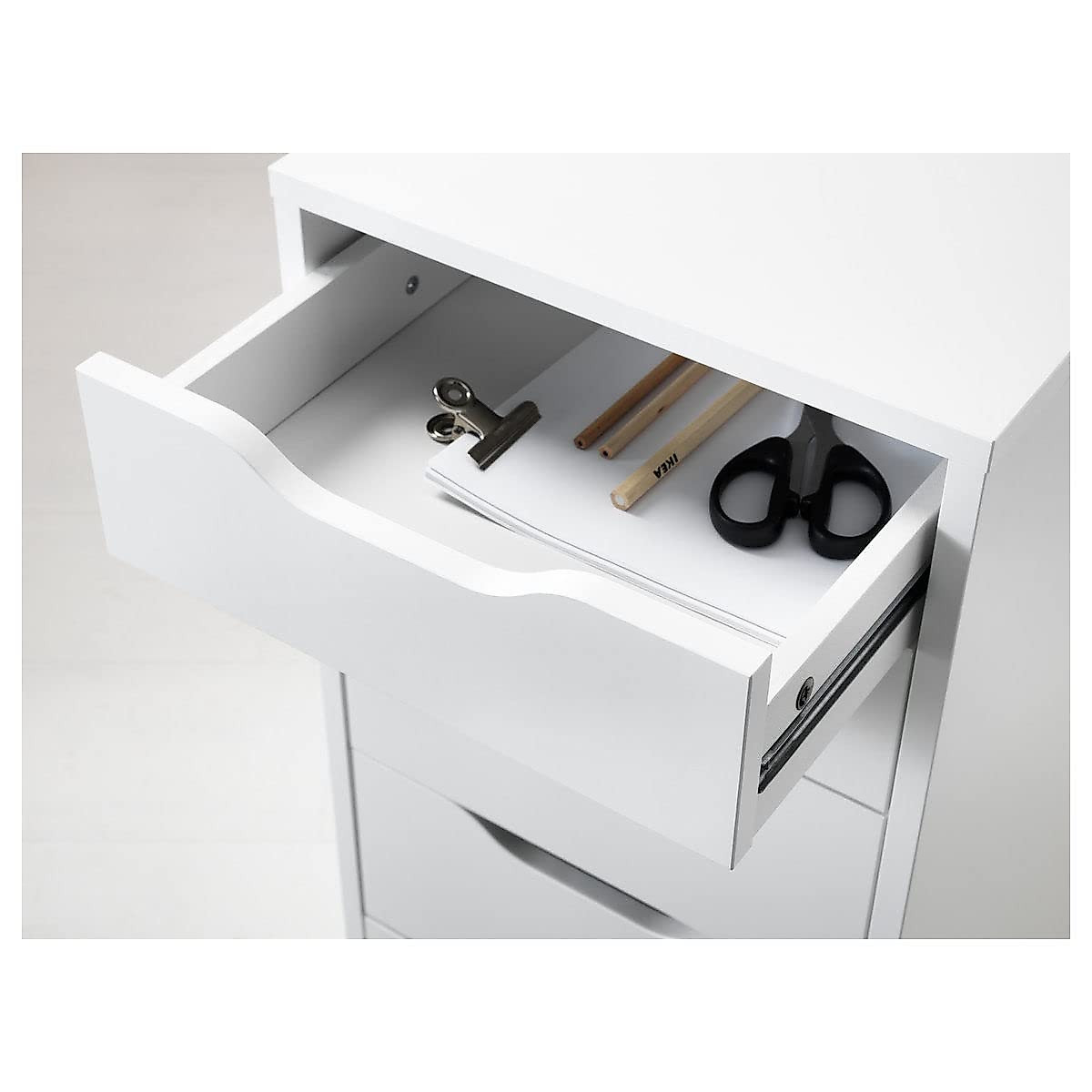 IKEA ALEX drawer unit white 36x58x70 cm
