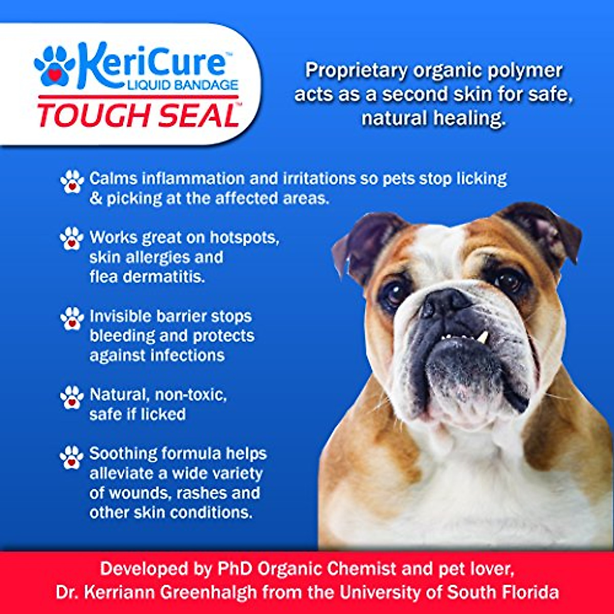 KeriCure 2 oz Tough Seal Pet Liquid Bandage
