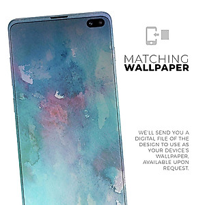 DesignSkinz Bright Absorbed Watercolor Texture Protective Vinyl Decal Wrap Skin Cover Compatible with The Samsung Galaxy S20 (Screen Trim & Back Glass Skin)