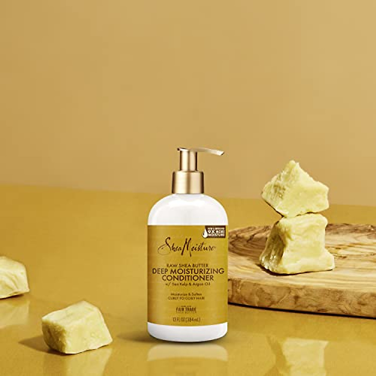 SheaMoisture Restorative Conditioner for Dry, Damaged Hair Raw Shea Butter Silicone Free Conditioner for Curly Hair 13 oz