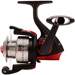 Abu Garcia Cardinal 50, Fishing Reel, Spinning Reels, Allround Fishing,Freshwater or Saltwater, Unisex, Black, 40 | Left Hand/Right Hand
