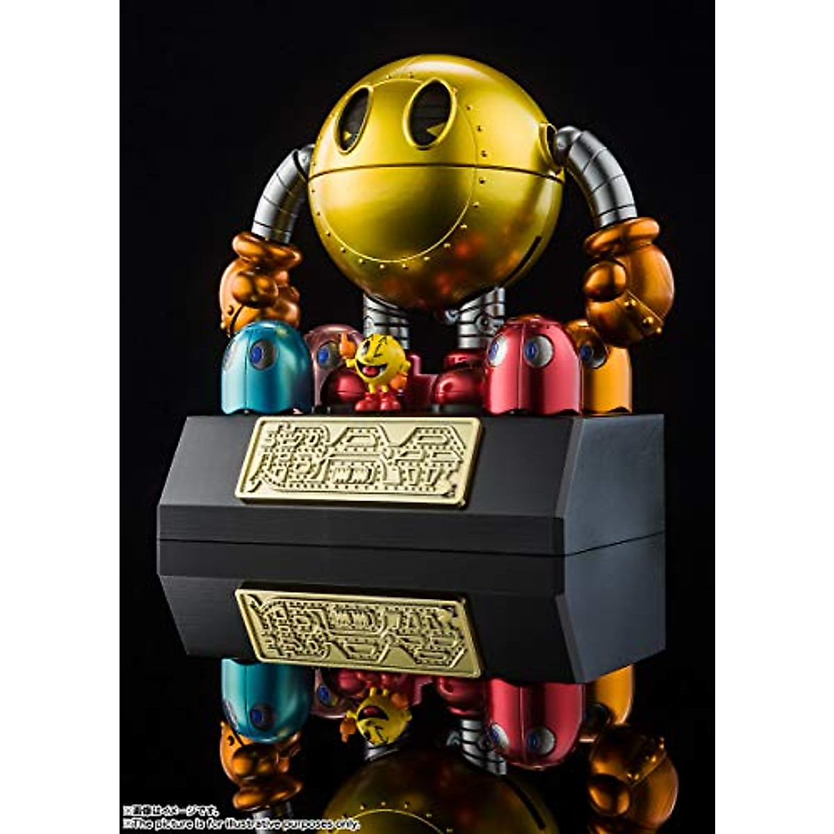 TAMASHII NATIONS - Pac-Man, Bandai Spirits Chogokin Die-Cast Metal Collectible