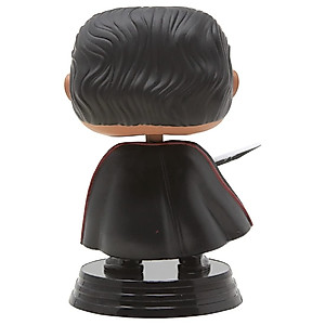 POP Star Wars: The Mandalorian - Moff Gideon with Darksaber Funko Pop! Vinyl Figure (Bundled with Compatible Pop Box Protector Case), Multicolor, 3.75 inches