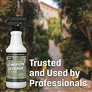 Exterminators Choice - Scorpion Defense Spray - 1 Gallon - Natural, Non-Toxic Scorpion Repellent - Quick and Easy Pest Control - Safe Around Kids and Pets