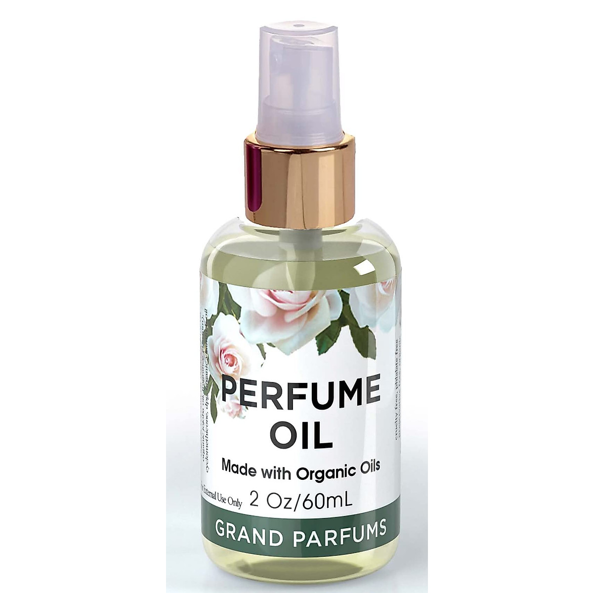 NECTARINE BLOSSOM & HONEY Perfume Spray On Fragrance Oil | 2 Oz Blended with Organic and Essential Oils | Alcohol-Free and Preser