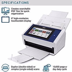 Xerox N60W Network Touchscreen Scanner
