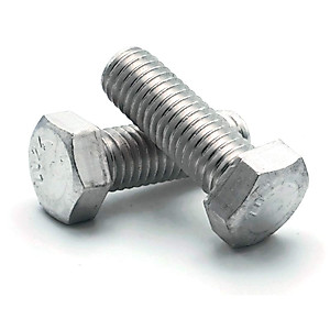 Aluminum Hex Bolts 1/4-20 Full Thread Hex Cap Screws 1/4-20 x 3/4 inch QTY 25