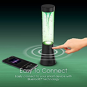 ART+SOUND Vortex Tornado TWS Bluetooth Speaker, 7 LED Light Show, Portable Speaker, Tornado Feature, Connect 2 Speakers at a Time, Bass Boosted, Home and Outdoor Speaker, Rechargeable Speaker