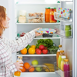 9 Pcs Reusable Sandwich Bags,Washable Cartoon Snack Bags with Zipper 3 Sizes Lunch Baggies Food Storage Cute Snack Pouch for Kids（Multi 2）