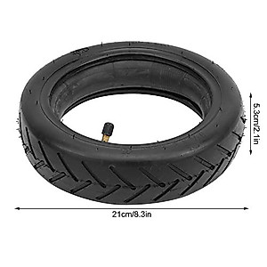 Dilwe Electric Scooter Tyre, 8.5in Tire Combination Set Rubber Electric Scooter Tyre for M365/PRO Electric Scooter