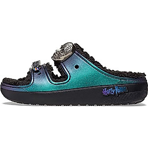 Crocs Unisex-Adult Classic Harry Potter Cozzzy Sandals Slide, Black, Numeric_5 US Men