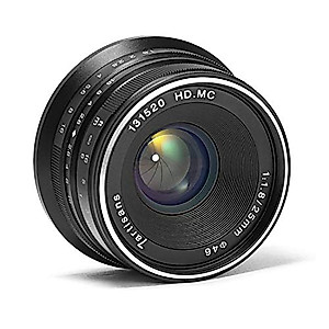 FUJIFILM X-T30 4K 26.1MP Mirrorless Digital Camera Body (Black) + 25mm, 50mm & 35mm 7artisans Prime Lens Bundle