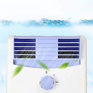 STYLOOC Automotive Cooling Fan, 12V DC Cooling Air Circulation Fan, 2-Speed Adjustable Air Outlet, Safe Leafless Fan for Cars, SUVs, Trucks and Boats