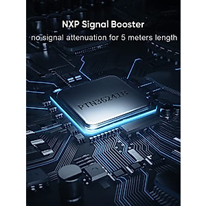 CableCreation Active USB 3.0 Extension Cable 16.4 FT, USB 3.0 Extender Male to Female Cord with Signal Booster, Compatible with Oculus Quest 2, and Rift Sensor, Steam VR, Gaming PC, 5 Meters