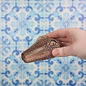 Alligator Salt and Pepper Shakers Set, Tabletop Accessories, 3.5 Inches