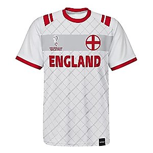 Outerstuff Youth & Kids FIFA World Cup Primary Classic Short Sleeve Jersey, Sublimated, Kids Medium-5/6