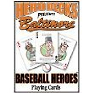 Channel Craft Baseball Heroes Playing Cards Baltimore Orioles