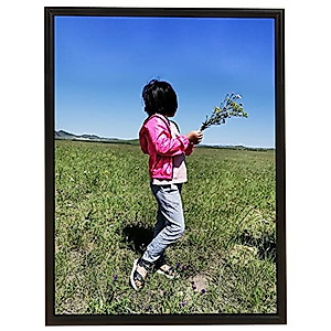 12x16 Poster Frame, Metal Aluminium Picture Frame, Display Pictures 12x16 Large Gallery Sign Photo Frame,Black,1Pack