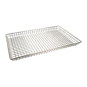 Excellante Doughnut Basket, Nickel Plated, 16 by 26 by 2-Inch