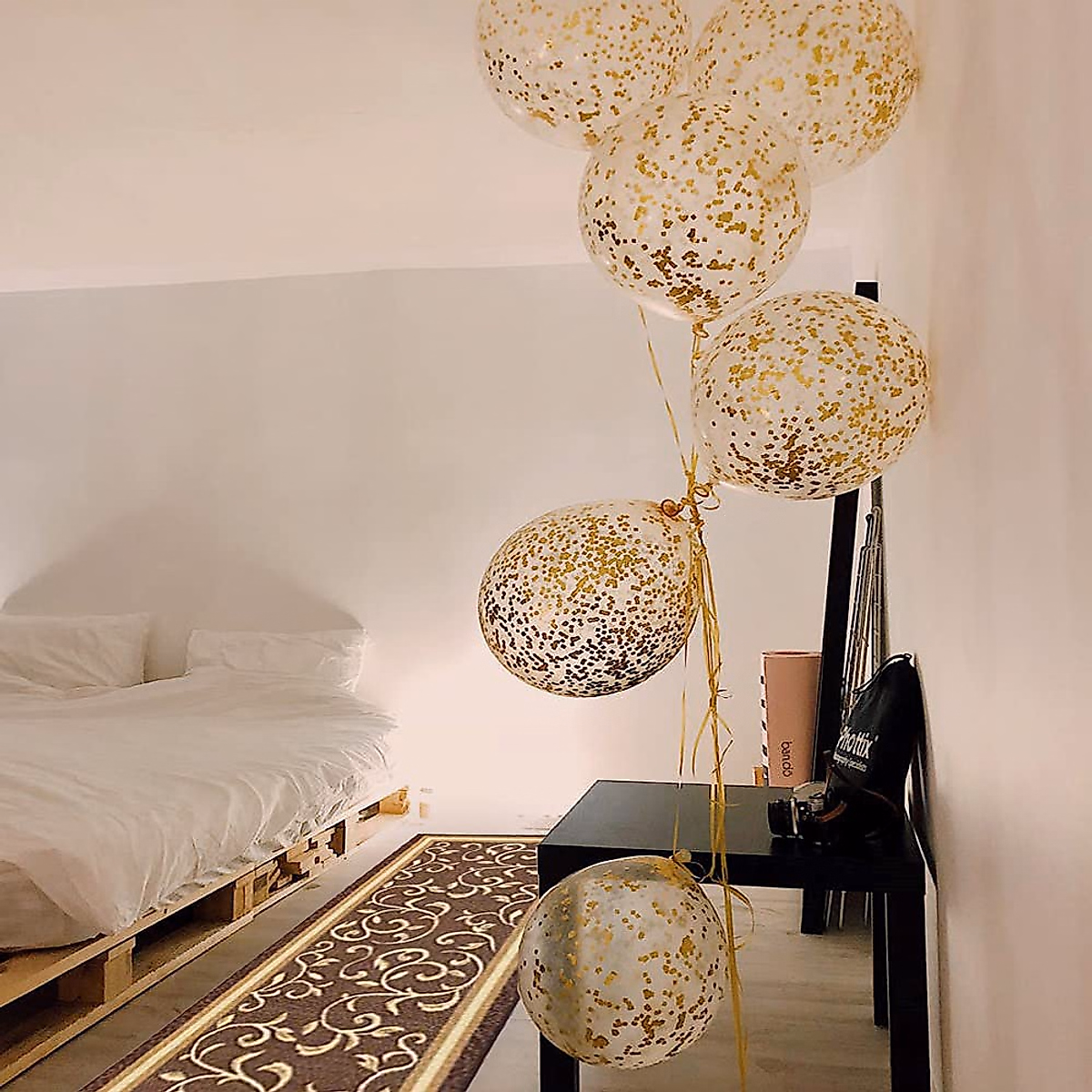 Kitchen Rug Non-Skid | Runner Mat Non-Slip Rug for Kitchen Floor with Rubber Backing Floor Mat | Low Profile (20" x 59") (1923-Brown)