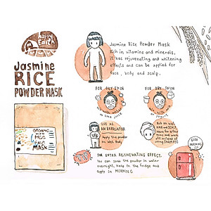 Organic Jasmine Rice Powder - Face Mask, Dry Shampoo Powder, Rice Water Rinse & Body Scrub