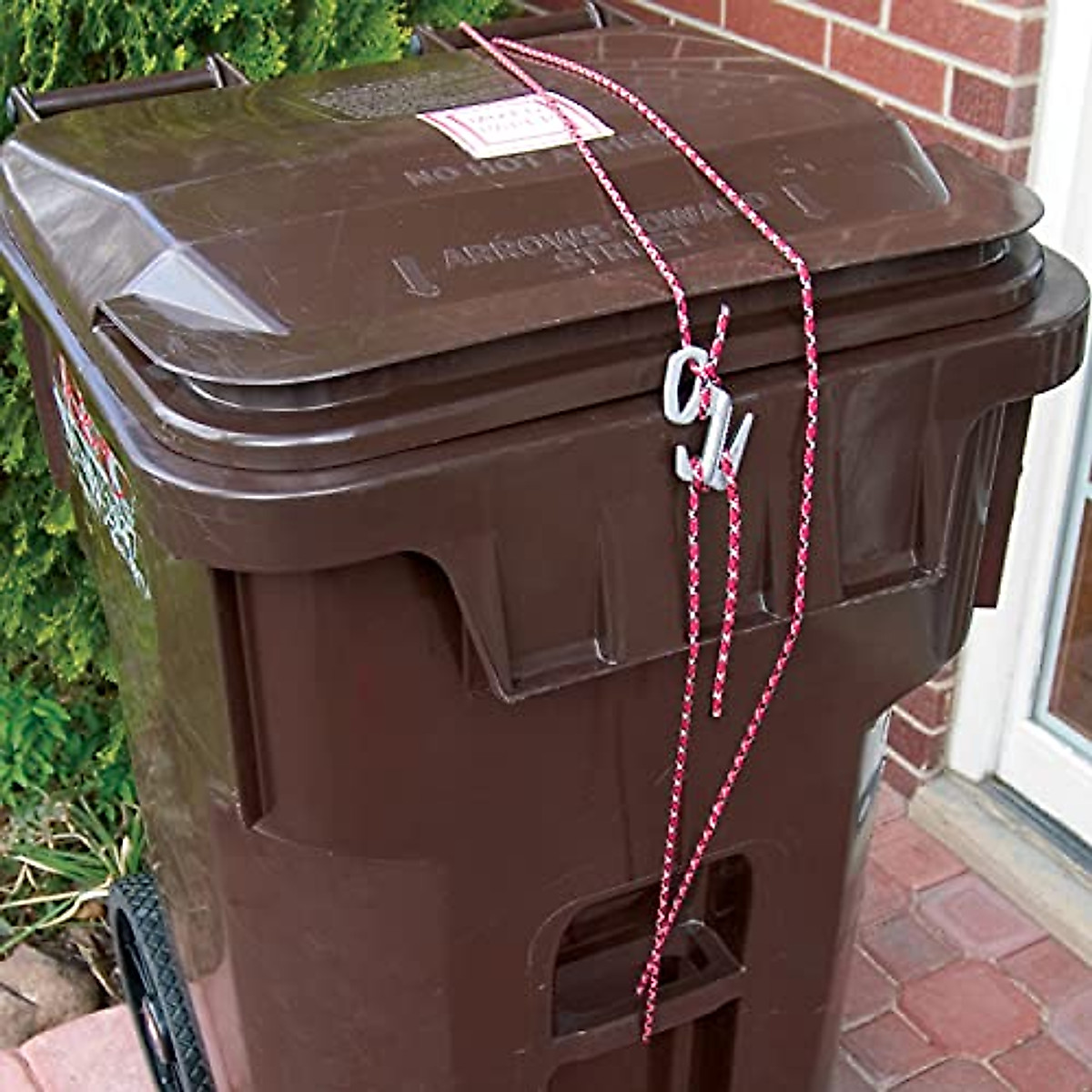 Rope Tightener, 3-1/2 in., Aluminum, Silver