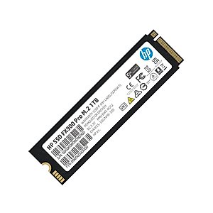HP FX900 Pro 1TB NVMe SSD 2280 M.2 Gen4 x4, 8 Gb/s Internal Solid State Drive Up to 7400 MB/s Compatible with Laptop & Desktop PC - 4A3U0AA#ABB