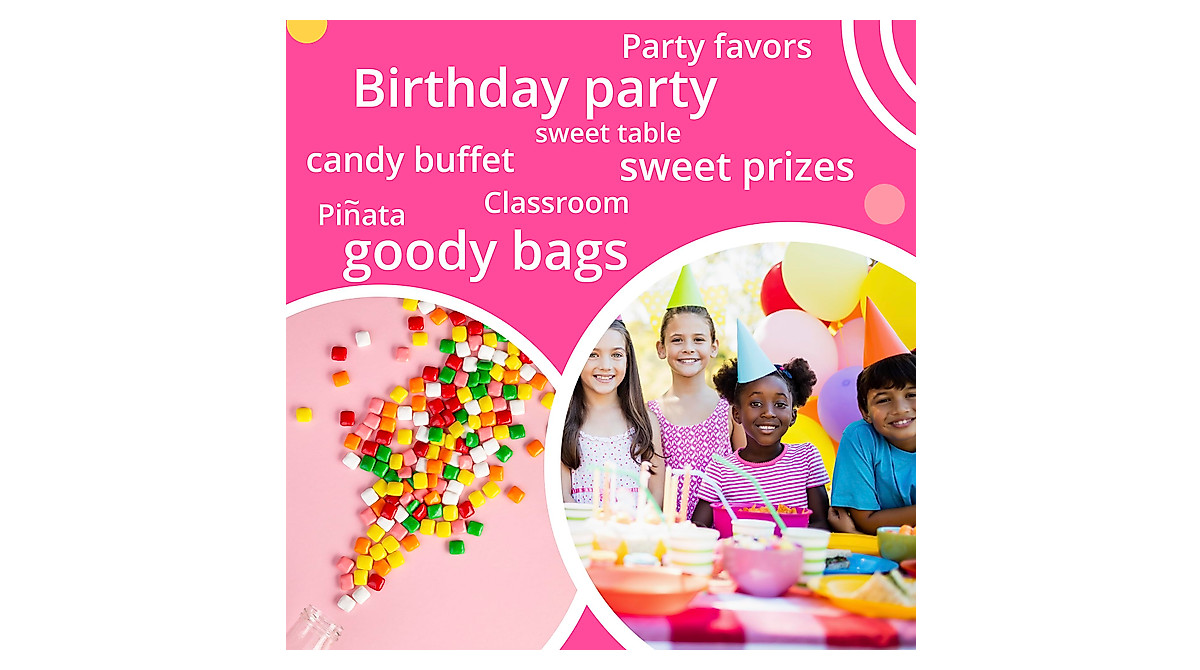 Chiclets Gum - Assorted Colors & Flavors Chewing Gum - Chicklets Gum ...