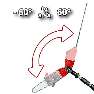EINHELL GE-HC Power X-Change 18-Volt Cordless Telescoping Garden Multi-Tool, Interchangeable 8-Inch Pole Saw and 18-Inch Hedge Trimmer, Tool Only (Battery and Charger Not Included)