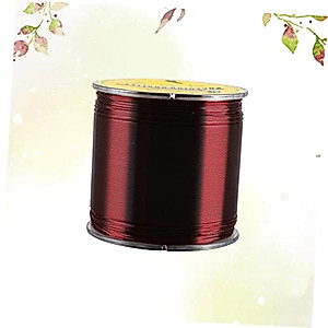 HONMEET Nylon Thread Fishing Main sub-line Leading line Fly Fishing Tools Fishing Accessories Fishing line Braided Fishing Reel Fish Hook Coil to Weave Nylon Fishing Wire Fishing line