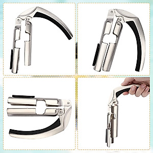 Champagne Opener,3pcs Bar Home Appliance Champagne Bottle Opener Sparkling Wine Cork Puller,Bar Jar Cork Puller Champagne Corkscrew Kitchen Sparkling Wine Bottle Opener(silver)