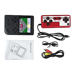 Retro Game Player Handheld Game Console 400 Classic Childhood FC Games The 3-Inch Color Screen Supports Connecting to a TV and Dual-Use Handle Games by GRABOTE