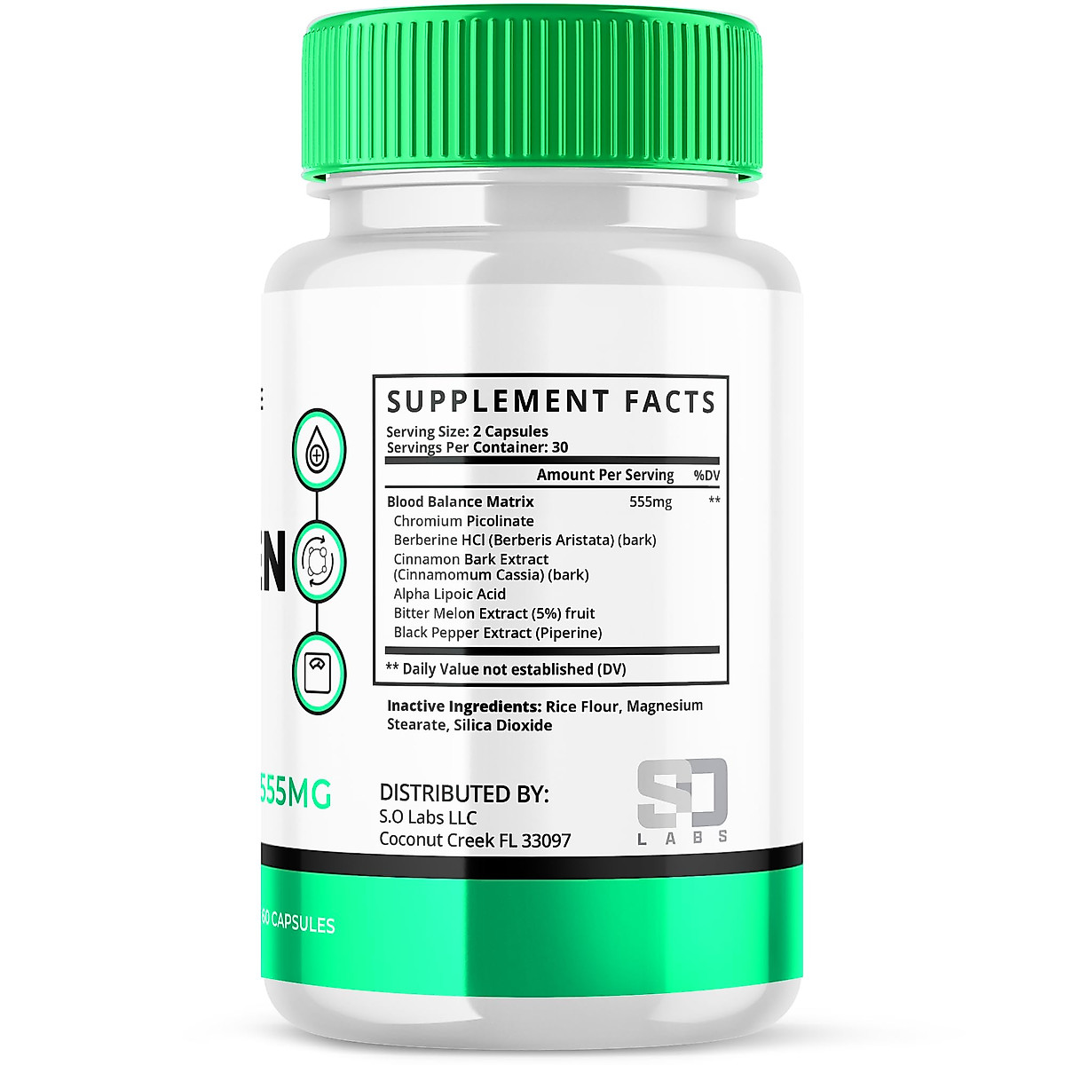 S.O Labs Restore Glycogen Control, Restore, Glycogen Control, Restore Glycogen Control Advanced Formula Support Supplement, Restore Glycogen Control Metabolic Health Pills (60 Capsules)