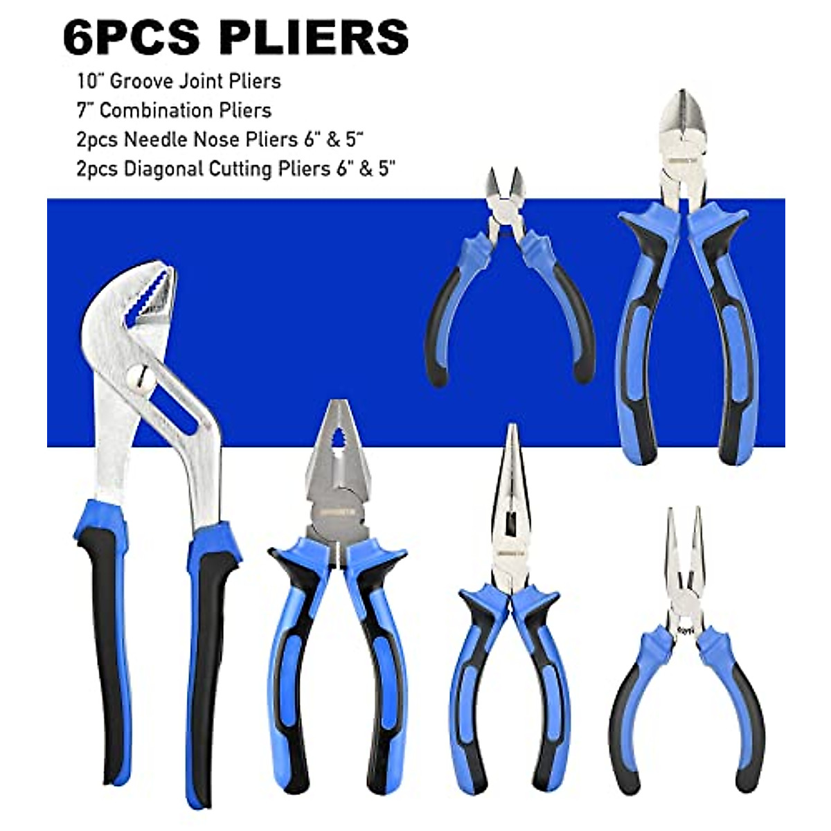 URASISTO 24-Piece Household Tool Kit for Men Repair Hand Tool Set Bag with Hammer, Screwdriver,Pliers, Wrench set with Storage Bag